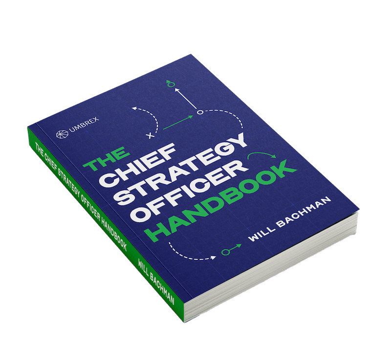 Chief Strategy Officer Handbook | Umbrex