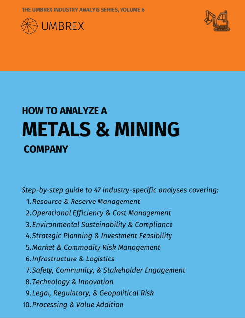 Reserve Replacement Rate and Resource Conversion Analysis | Umbrex